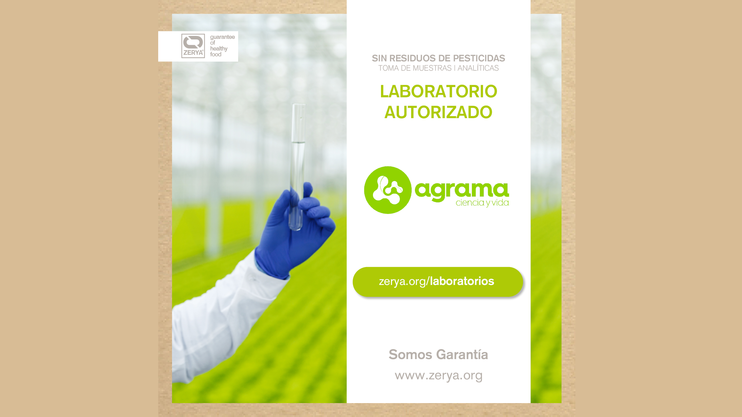 AGRAMA, nuevo laboratorio autorizado por ZERYA® en España y Portugal